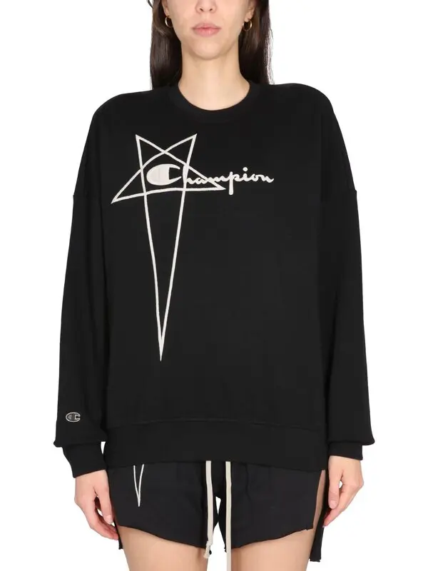 CHAMPION X RICK OWENS Tommy Sweatshirt - Black