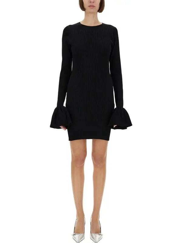 Remain Birger Christensen Knitted Mini Dress - Black