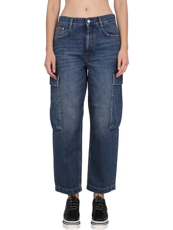 Stella McCartney Cargo Jeans - Blue