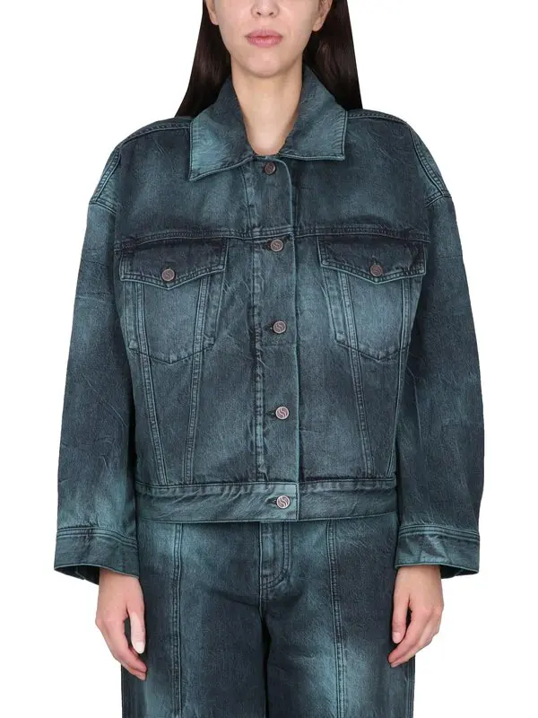 Stella McCartney Tie Dye Jacket - Blue
