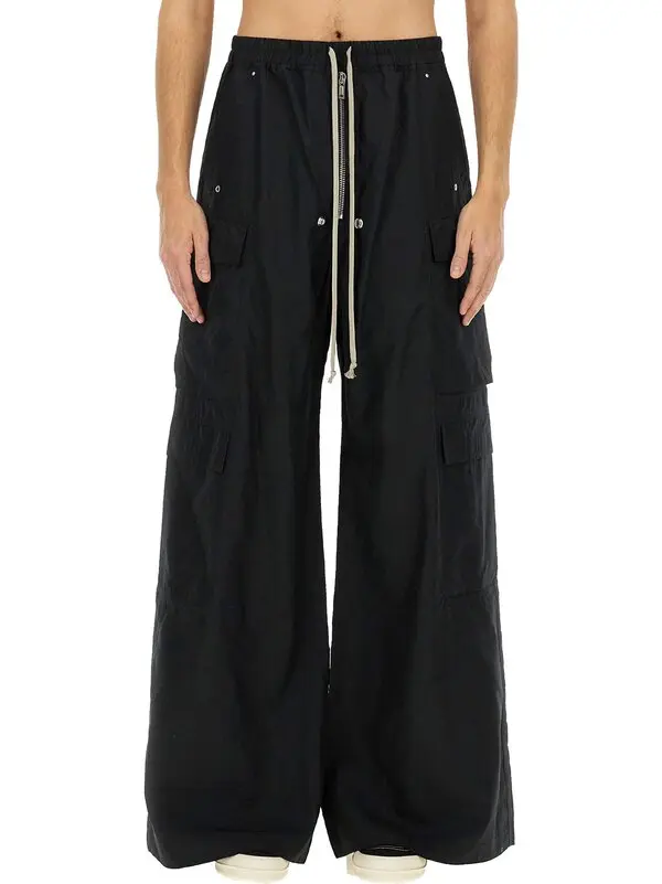 Rick Owens Wide-leg Trousers - Black