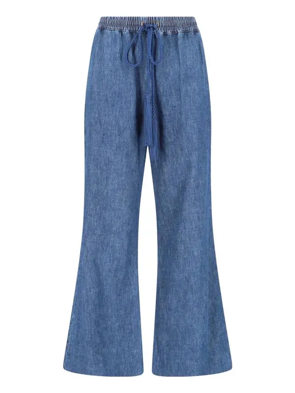 Valentino Garavani Bootcut Jeans - Blue