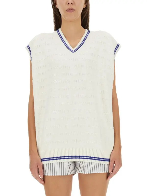 Alexander Wang V-neck Vest - Multicolour