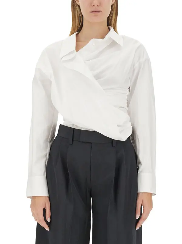 Alexander Wang Draped Shirt - White
