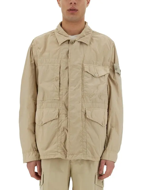 Stone Island Drip-proof Field Jacket - Beige
