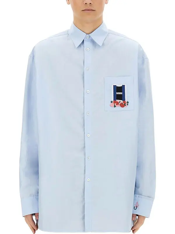JW Anderson Window" Shirt - Azure