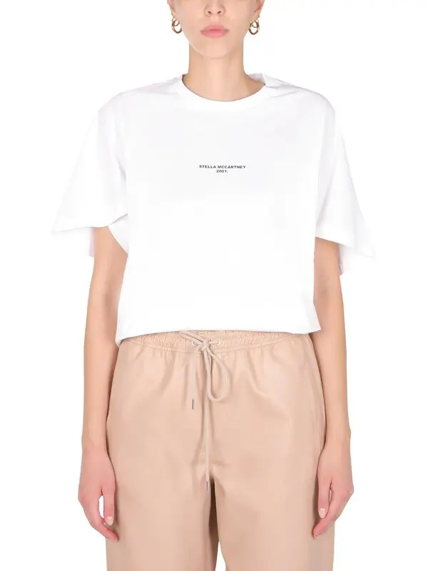 Stella McCartney Logo T-shirt - White