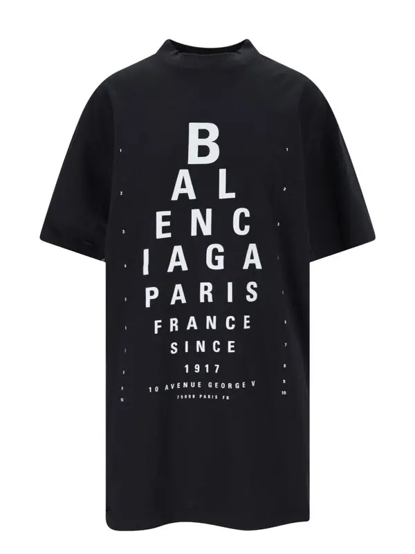 Balenciaga Optical T-shirt - Black