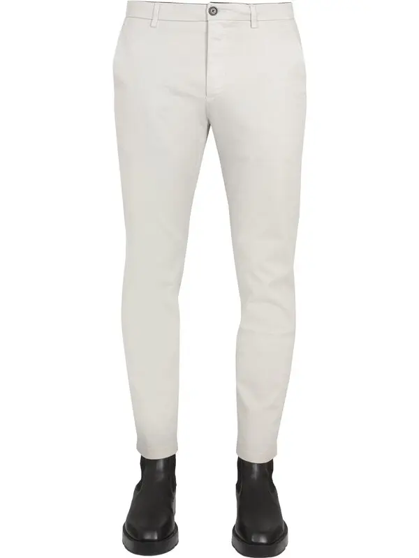 DEPARTMENT 5 Pants With Logo Patch - White