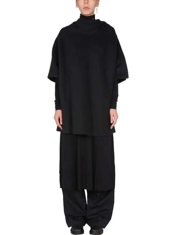 Raf Simons Ataraxia Wool Blend Dress - Black