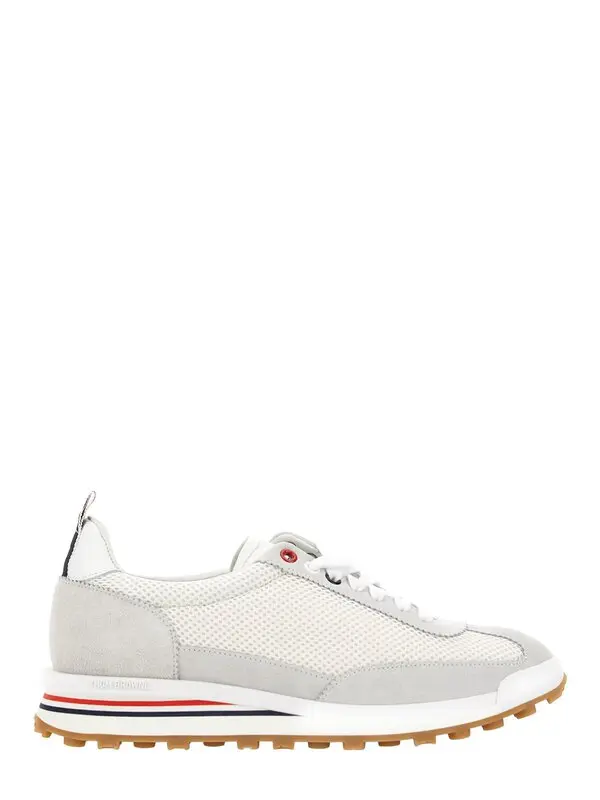 Thom Browne Panelled Low-top Sneakers - White