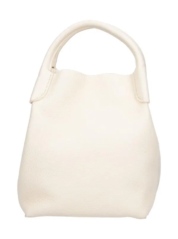 Loro Piana Small 'bale' Bucket Bag - White