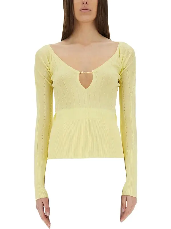 Jacquemus The Top Praluce - Yellow