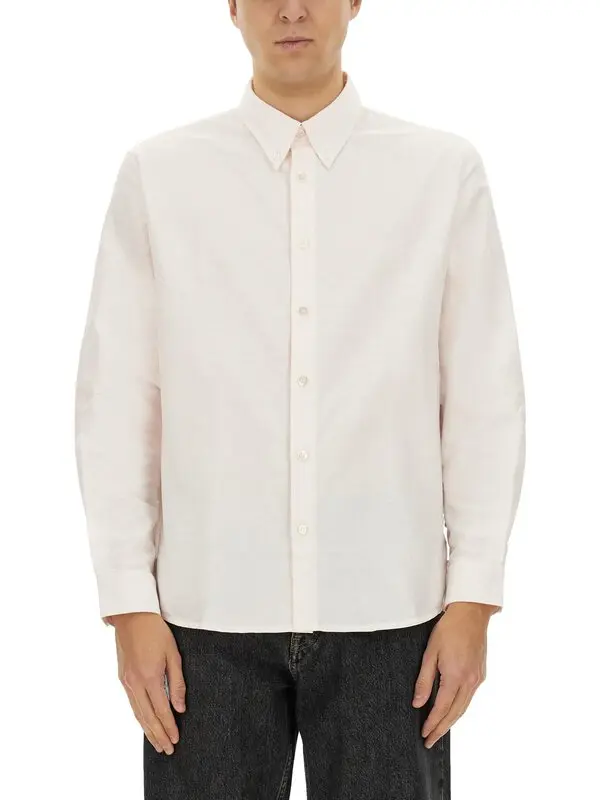 A.p.c. A. P.c. Shirt "greg - Ivory