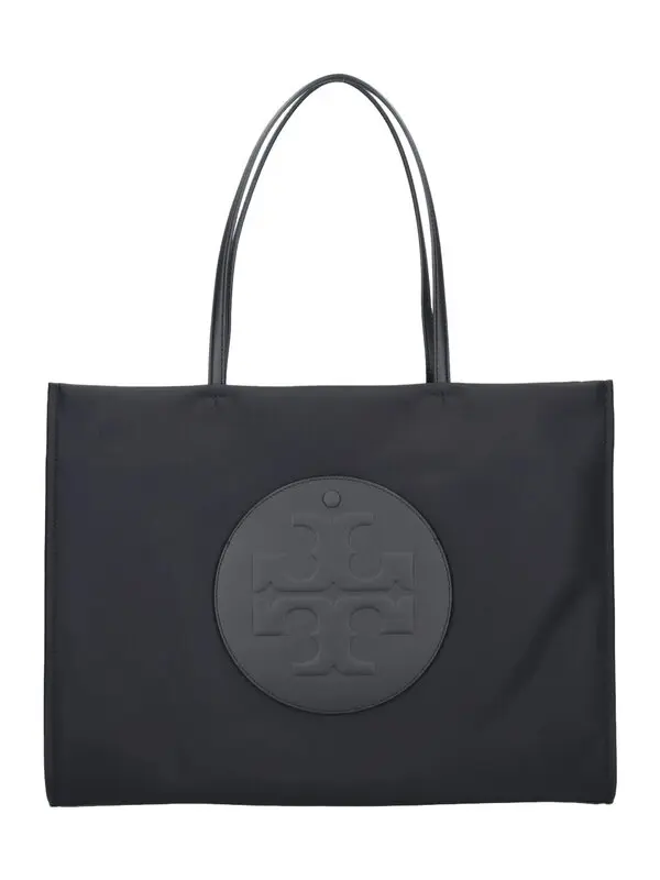 Tory Burch Ella Large Tote Bag - Black