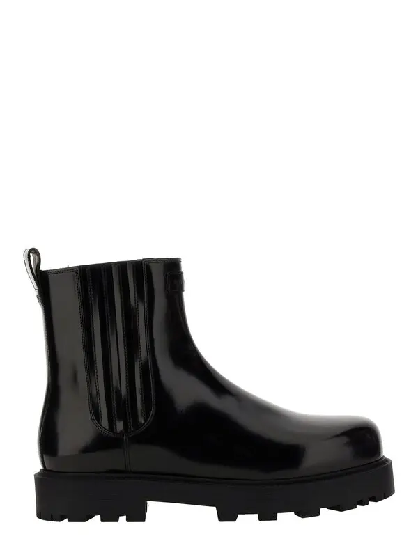 Givenchy Leather Chelsea Boots - Black