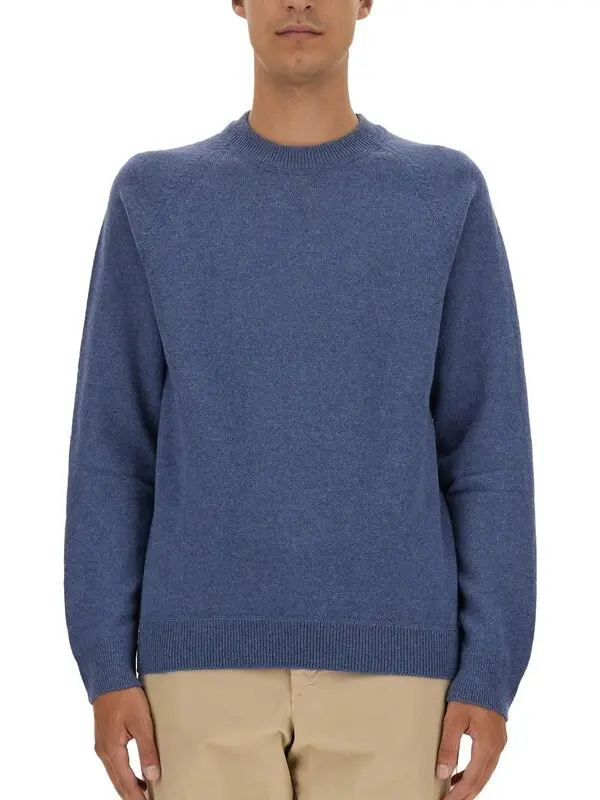Paul Smith Wool Jersey Pullover - Blue