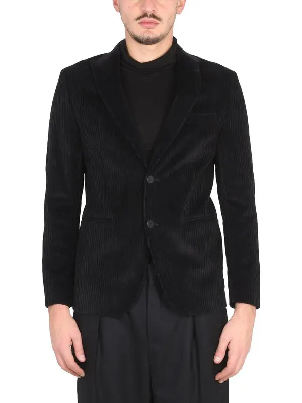TONELLO Velvet Jacket - Black