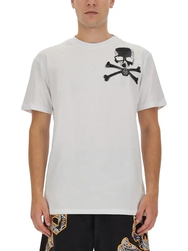 Philipp Plein T-shirt With Logo - White