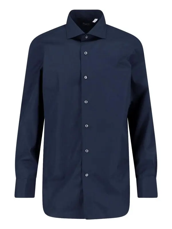 FINAMORE 1925 Milano' Shirt - Blue