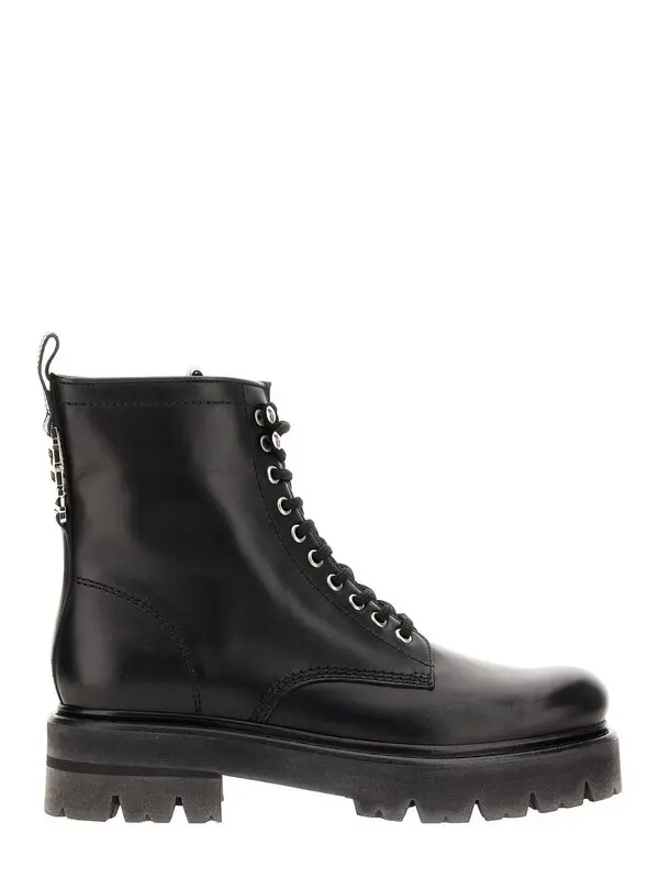 Dsquared2 Lace-up Ankle Boots - Black