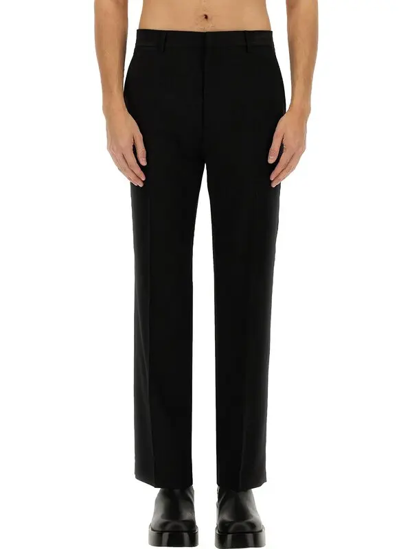 Ami Straight Fit Pants - Black