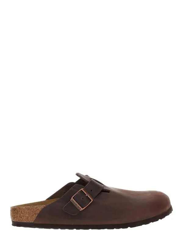 BIRKENSTOCK Boston Sabot - Brown