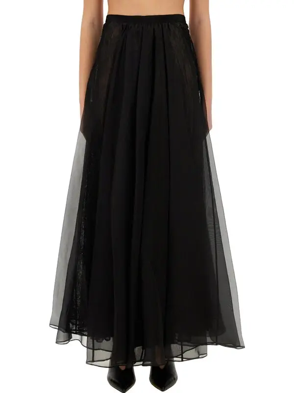 Nina Ricci Voluminous Maxi Skirt - Black