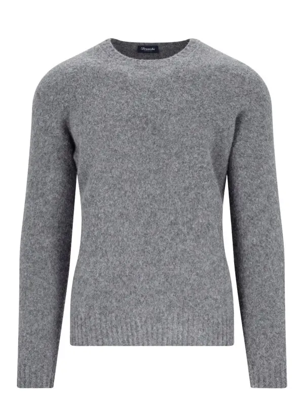 DRUMOHR Classic Pullover Sweater - Gray