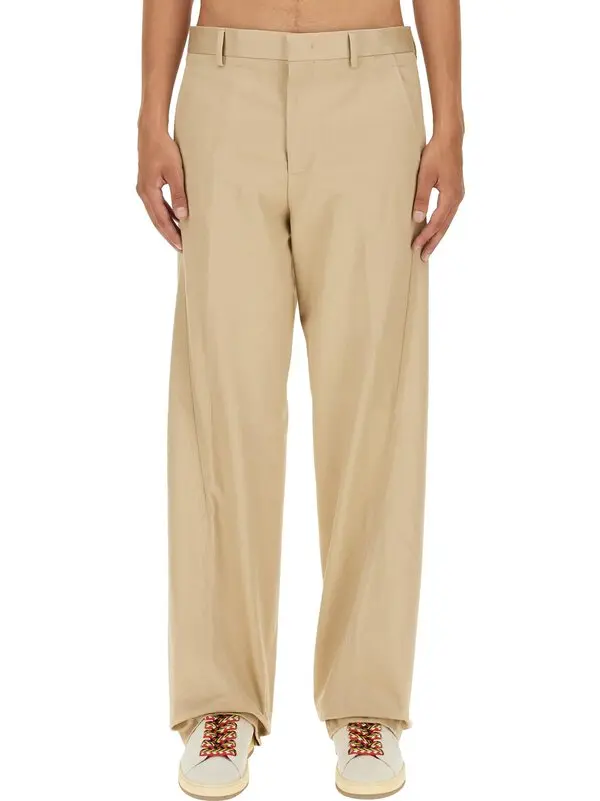 LANVIN Twisted Chino Pants - Beige