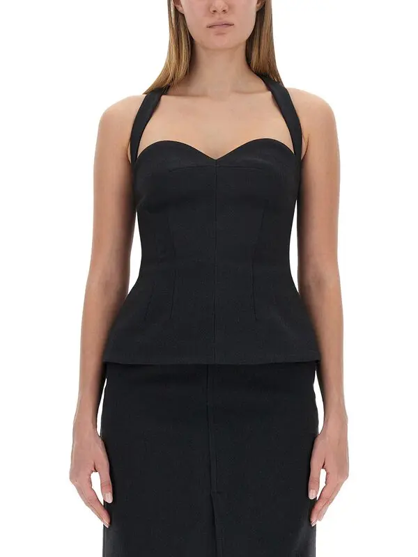 Philosophy Di Lorenzo Serafini Bustier Top - Black