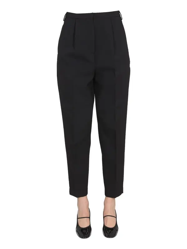 DEPARTMENT 5 Cropped Trousers - Black