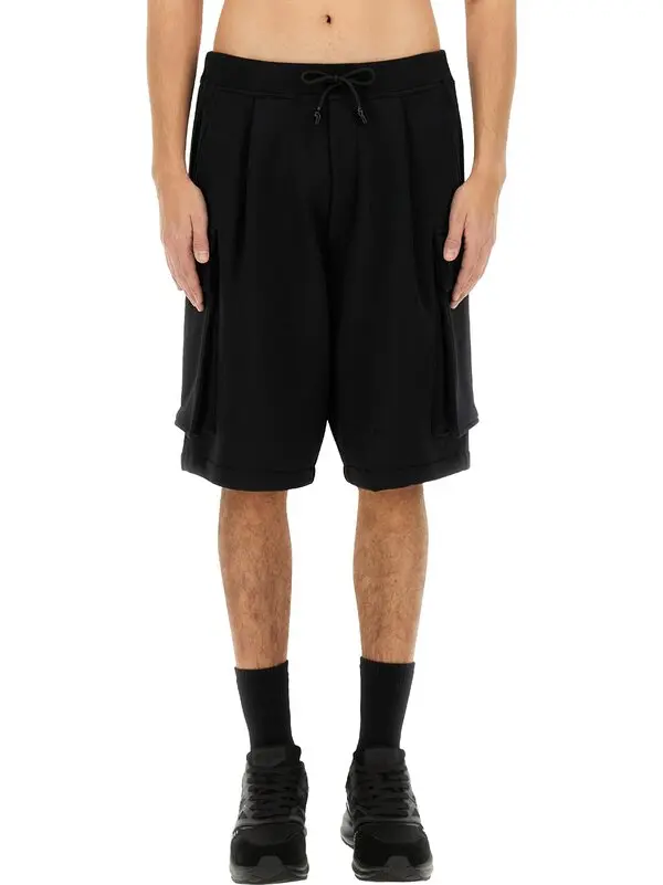 Dsquared2 Cargo Bermuda Shorts - Black
