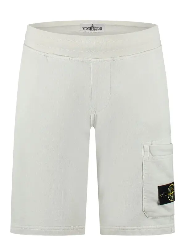 Stone Island Sweatshirt Shorts - White
