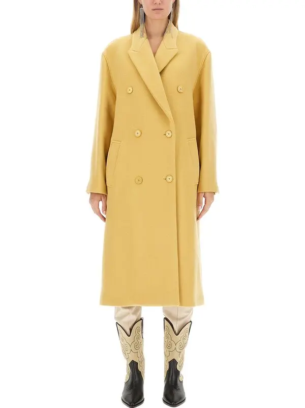 Isabel Marant Theodore Coat - Yellow