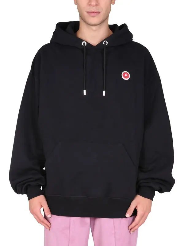 Gcds Hooded Sweatshirt - Black