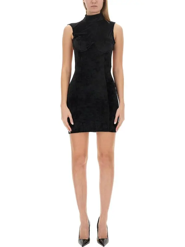 Gcds Mini Dress - Black