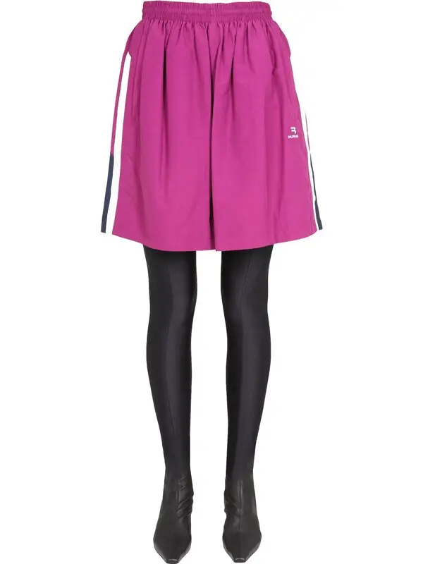Balenciaga Sporty Mini Skirt - Purple