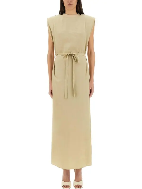 ALYSI Long Dress - Beige
