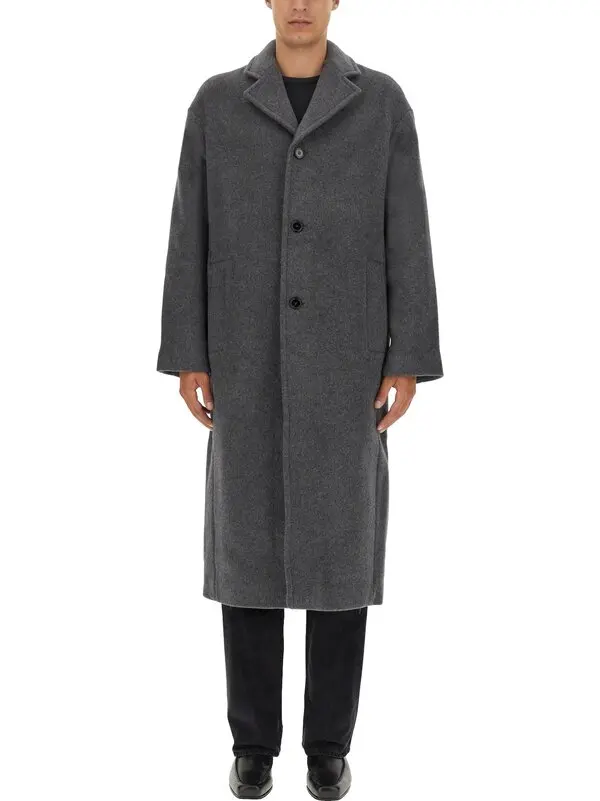 Séfr Virgin Wool And Cashmere Coat - Brown