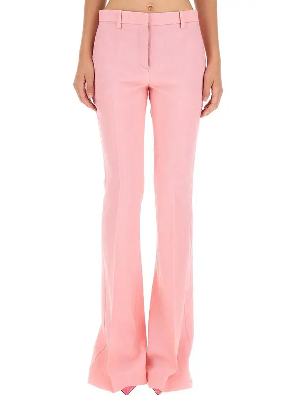Versace Flared Trousers - Pink