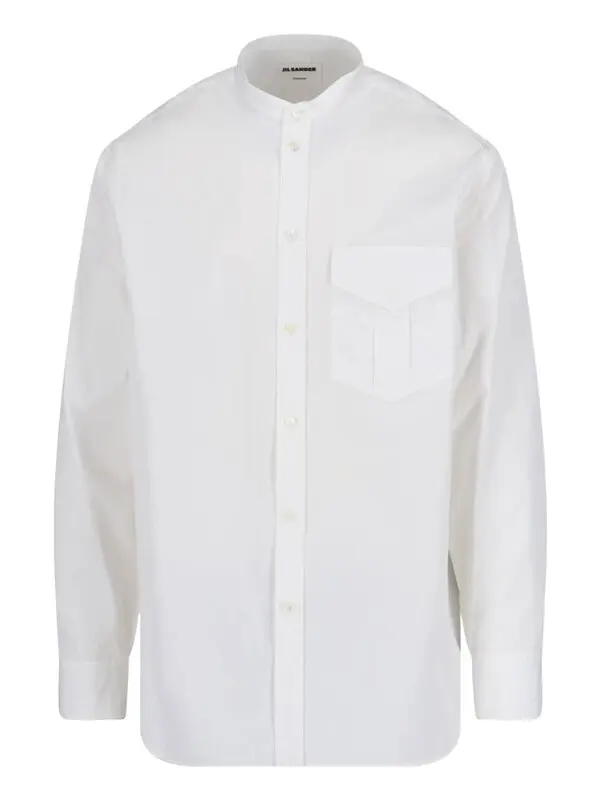 JIL SANDER Korean Shirt - White