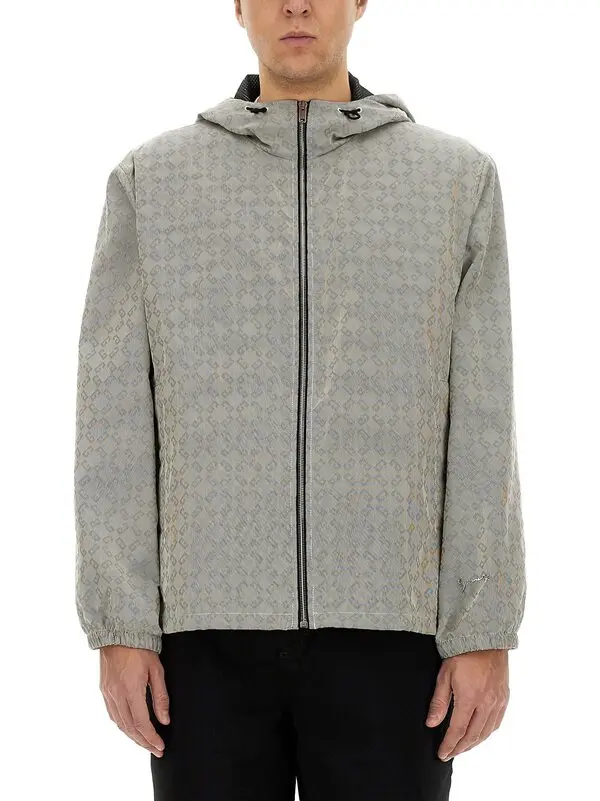 Givenchy Monogram Jacquard Anorak - Grey