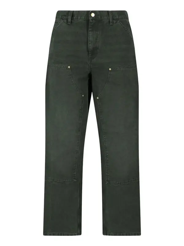 Carhartt Work In Progress Double Knee Pants - Green