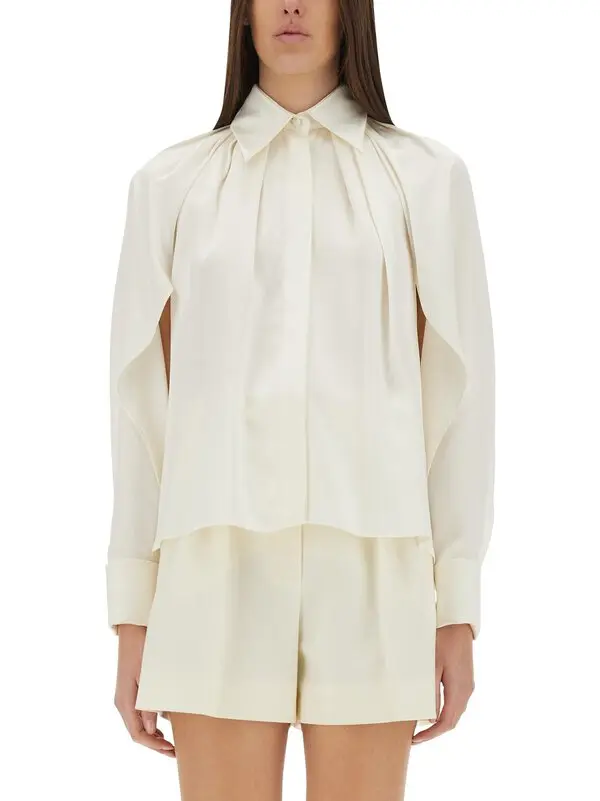 Max Mara Willow Silk Shirt - Ivory
