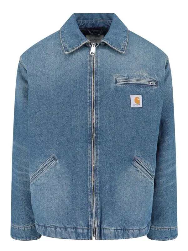Carhartt Work In Progress Og Detroit Jacket - Blue