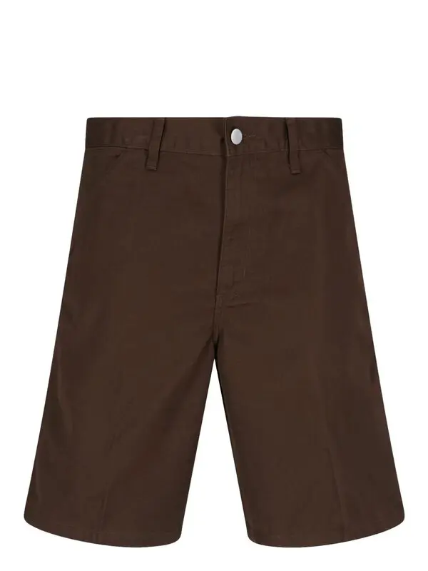 Carhartt Work In Progress Simple Bermuda Shorts - Brown