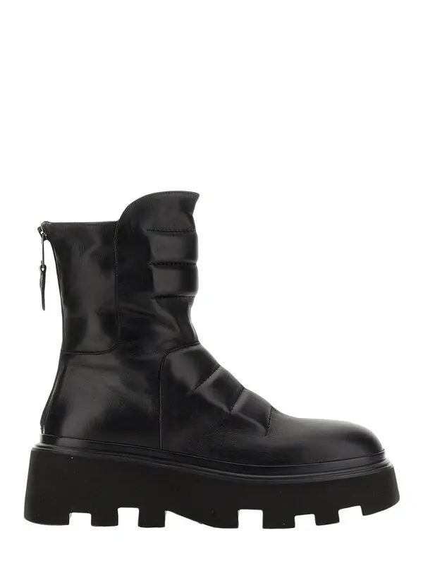 Elena Iachi Leather Boot - Black