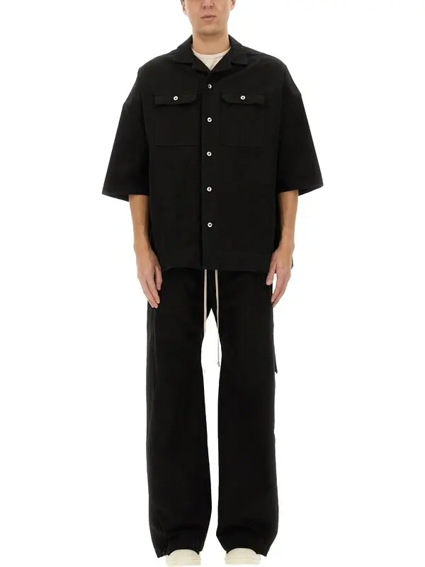 Rick Owens Magnum Tommy" Shirt - Black