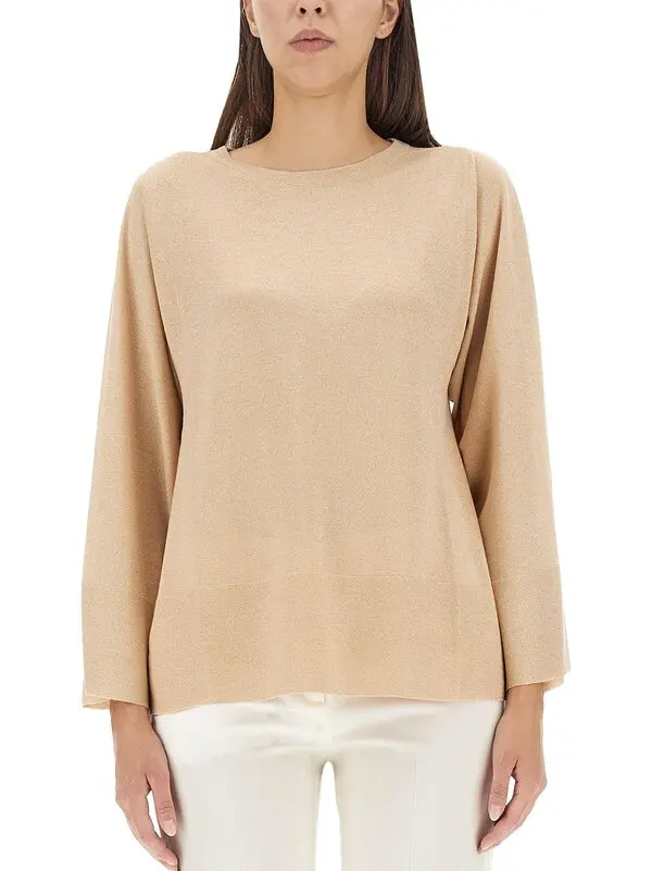 Fabiana Filippi Lurex Jersey - Ivory